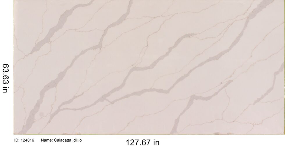 Calacatta Idillio Q Quartz - C&D Granite