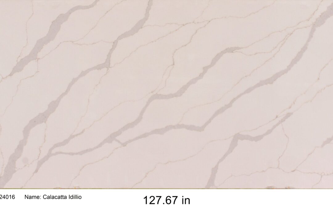 Quartz countertop color: Calacatta Idillio Q Quartz - C&D Granite